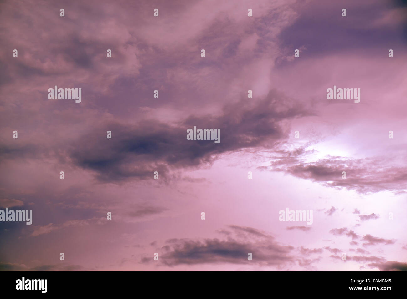 Vibrant evening sky twilight hi-res stock photography and images - Alamy