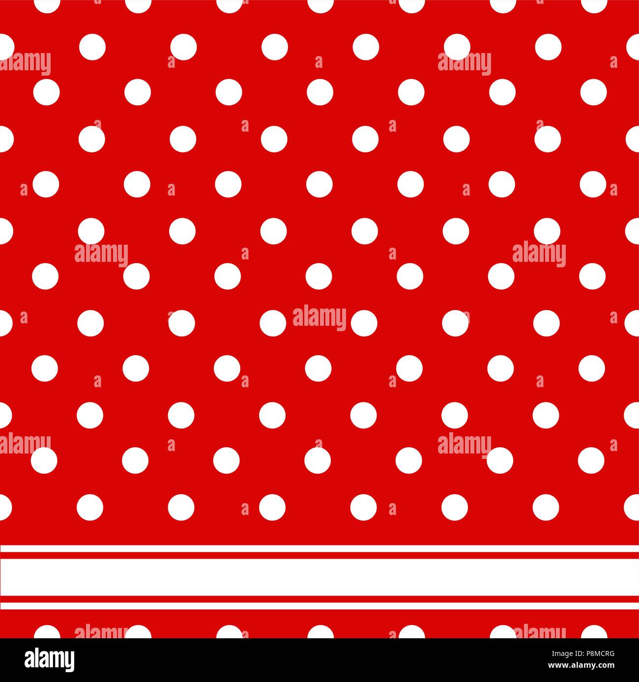 Seamless retro texture. Polka dots. Vector Stock Vector Image & Art - Alamy