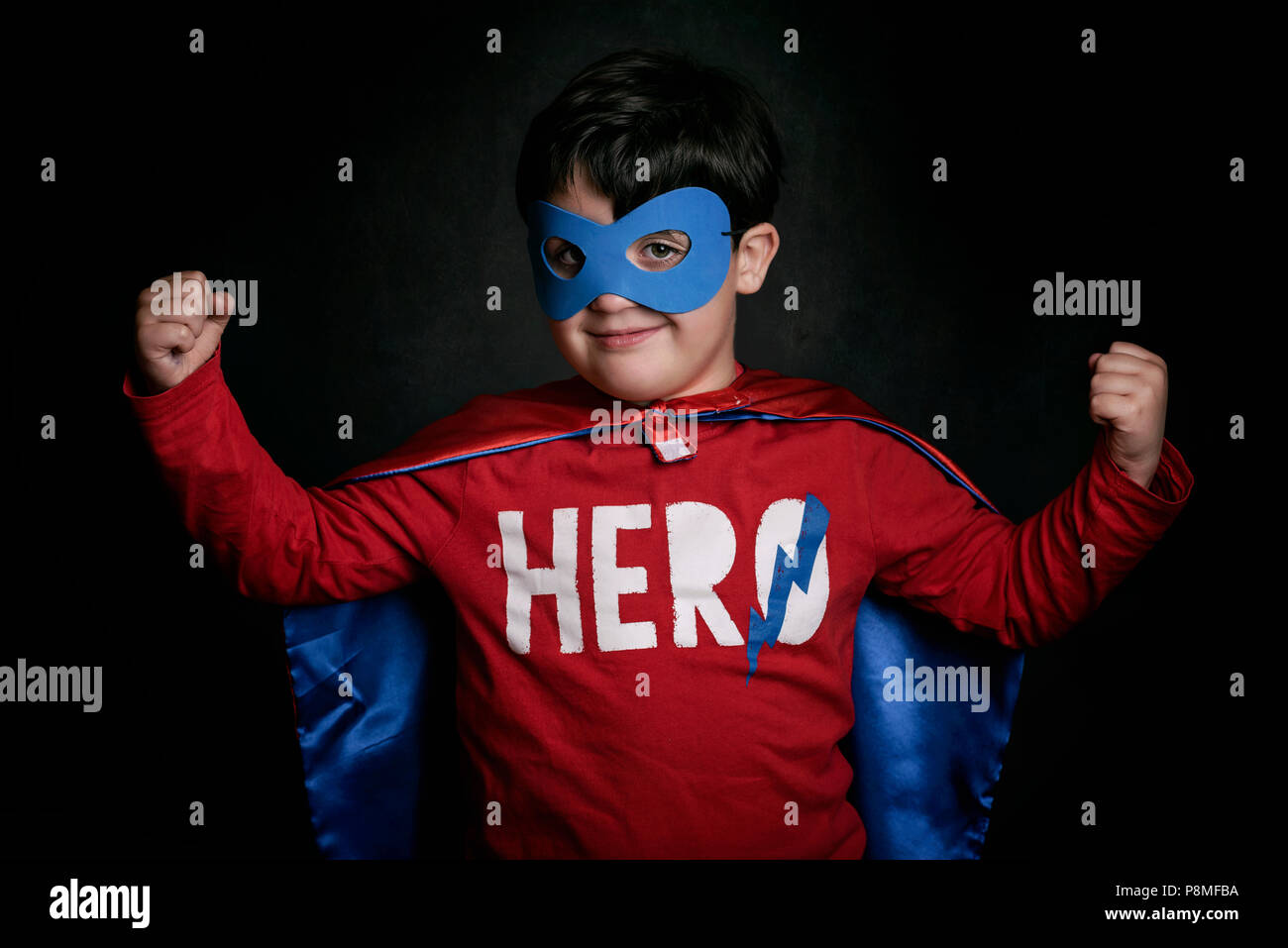Superman costume boy hi-res stock photography and images - Alamy