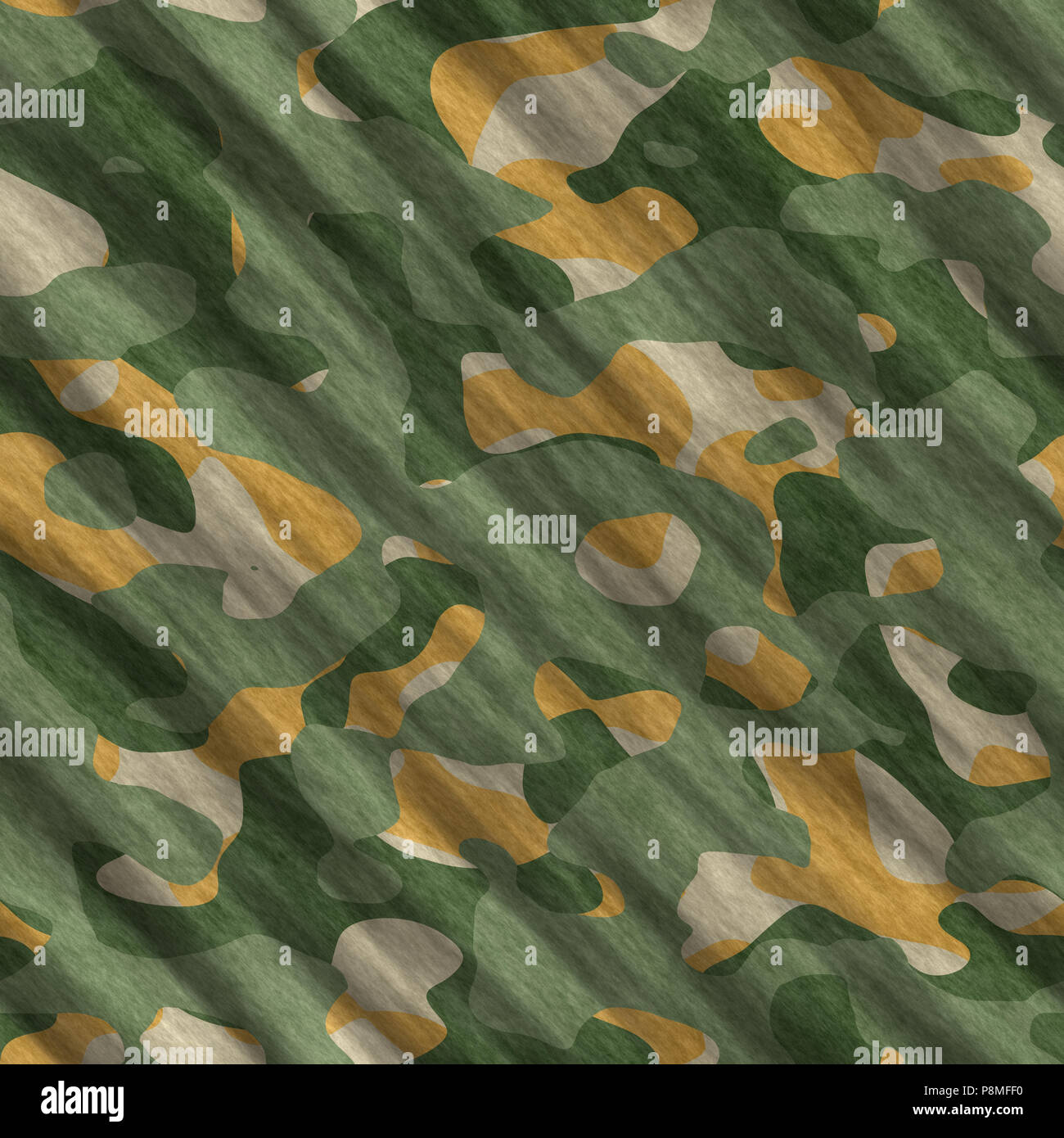 Camouflage pattern background seamless illustration. Classic clothing ...