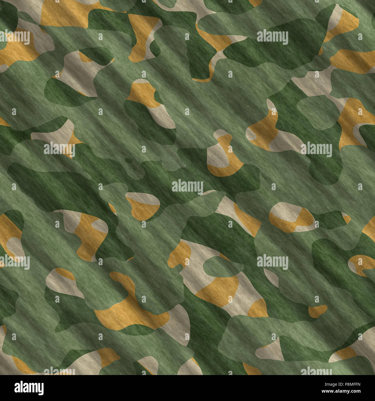 Camouflage pattern background seamless illustration. Classic clothing ...