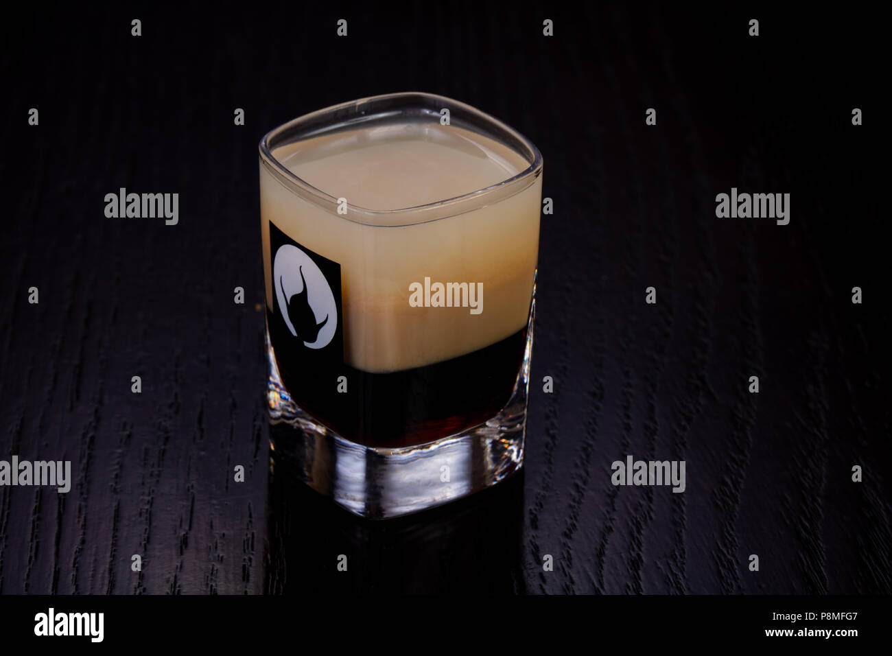 Delicious B-52, three liqueurs cocktail Stock Photo - Alamy