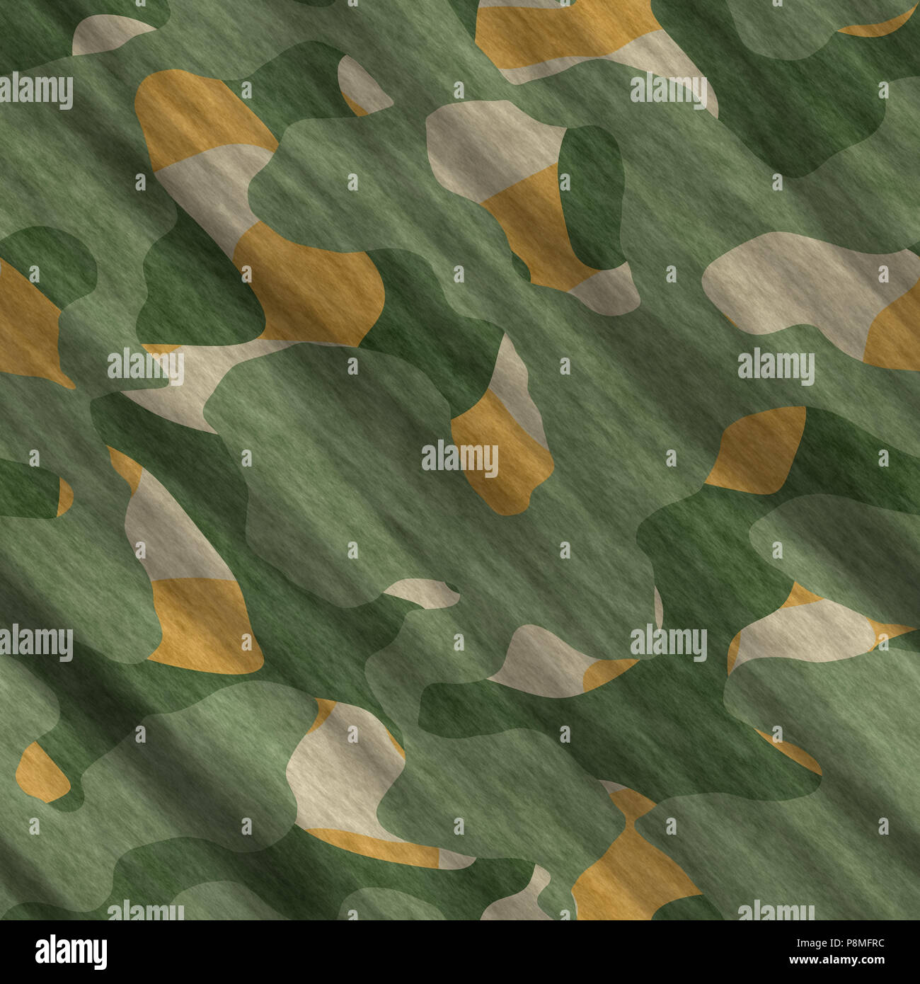 Camouflage pattern background seamless illustration. Classic clothing ...