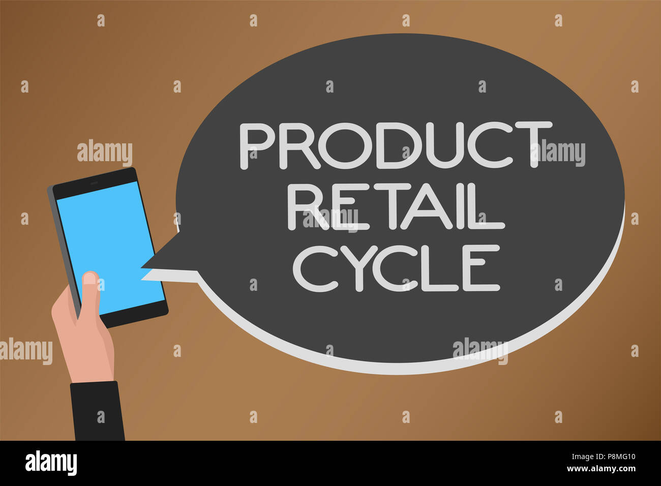 Word writing text Product Retail Cycle. Business concept for as brand ...