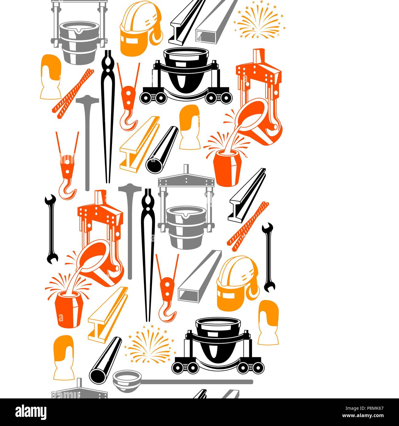 Seamless texture liquid metal Stock Vector Images - Alamy