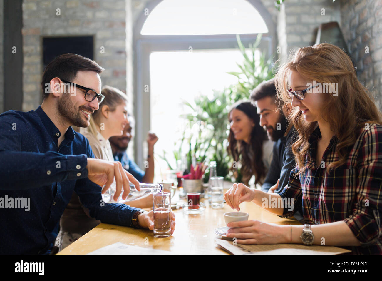 Lunch break bar hi-res stock photography and images - Alamy