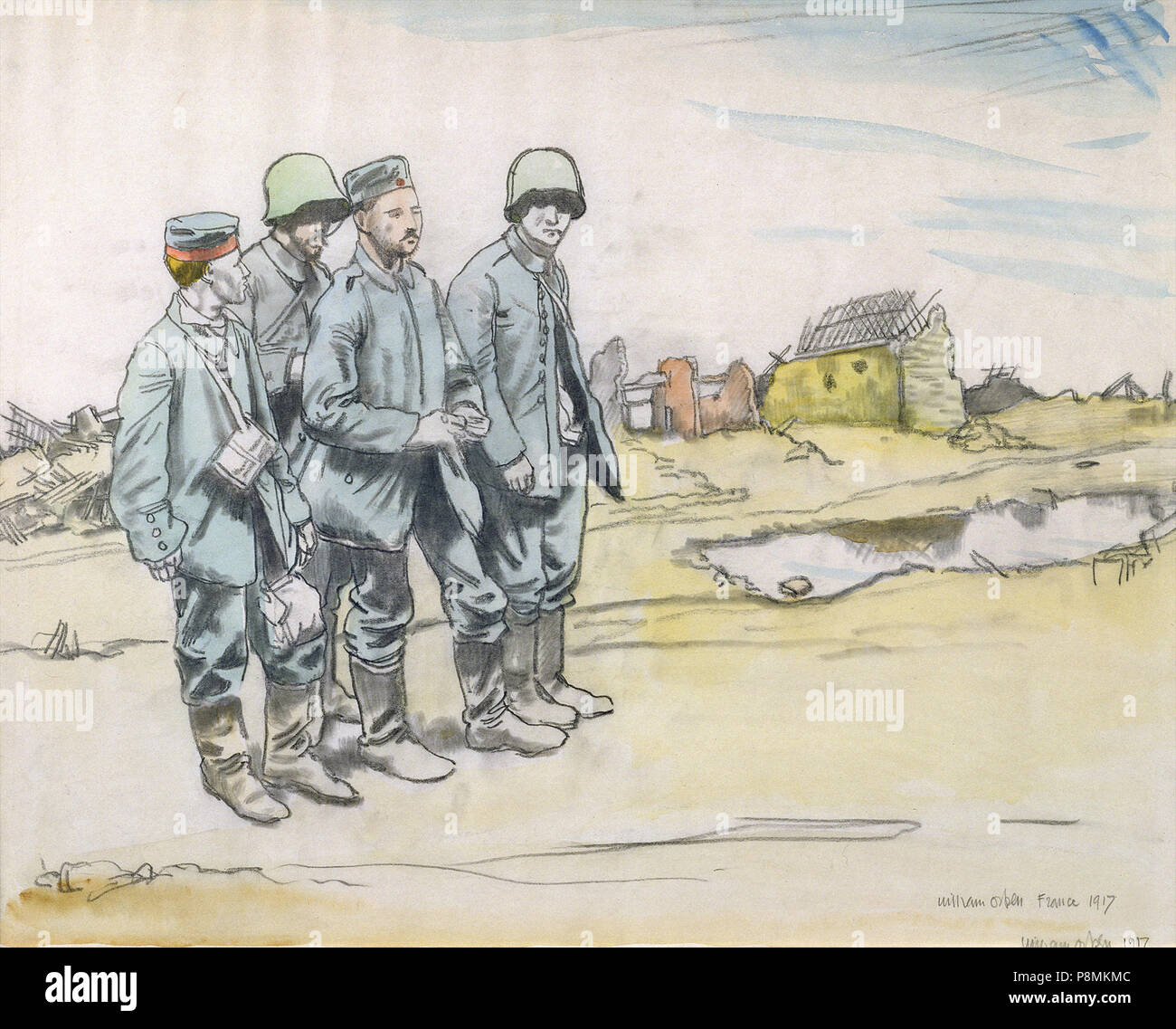 Four german prisoners war hi-res stock photography and images - Alamy
