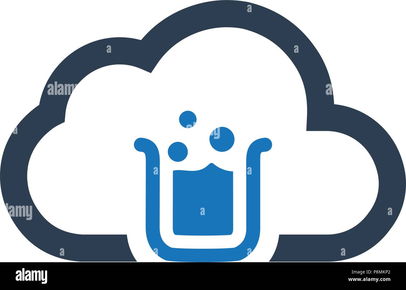 Cloud Lab , Web Research Icon Stock Vector Image & Art - Alamy