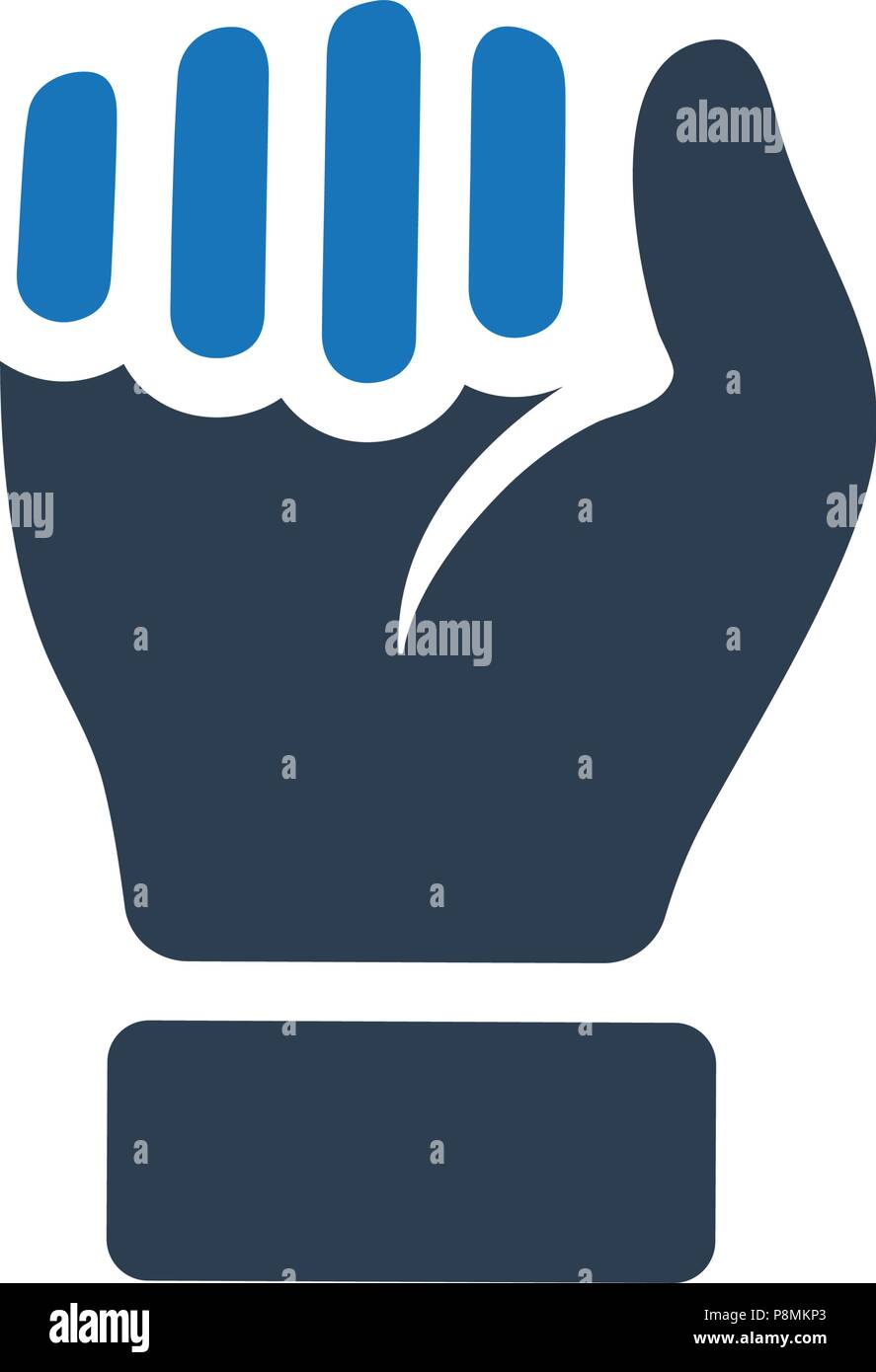 Durable Hand , Power Icon Stock Vector Image & Art - Alamy