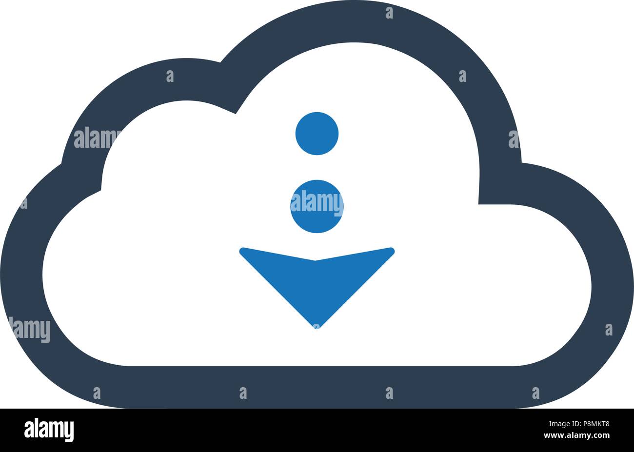 Cloud Download , Storage Icon Stock Vector Image & Art - Alamy