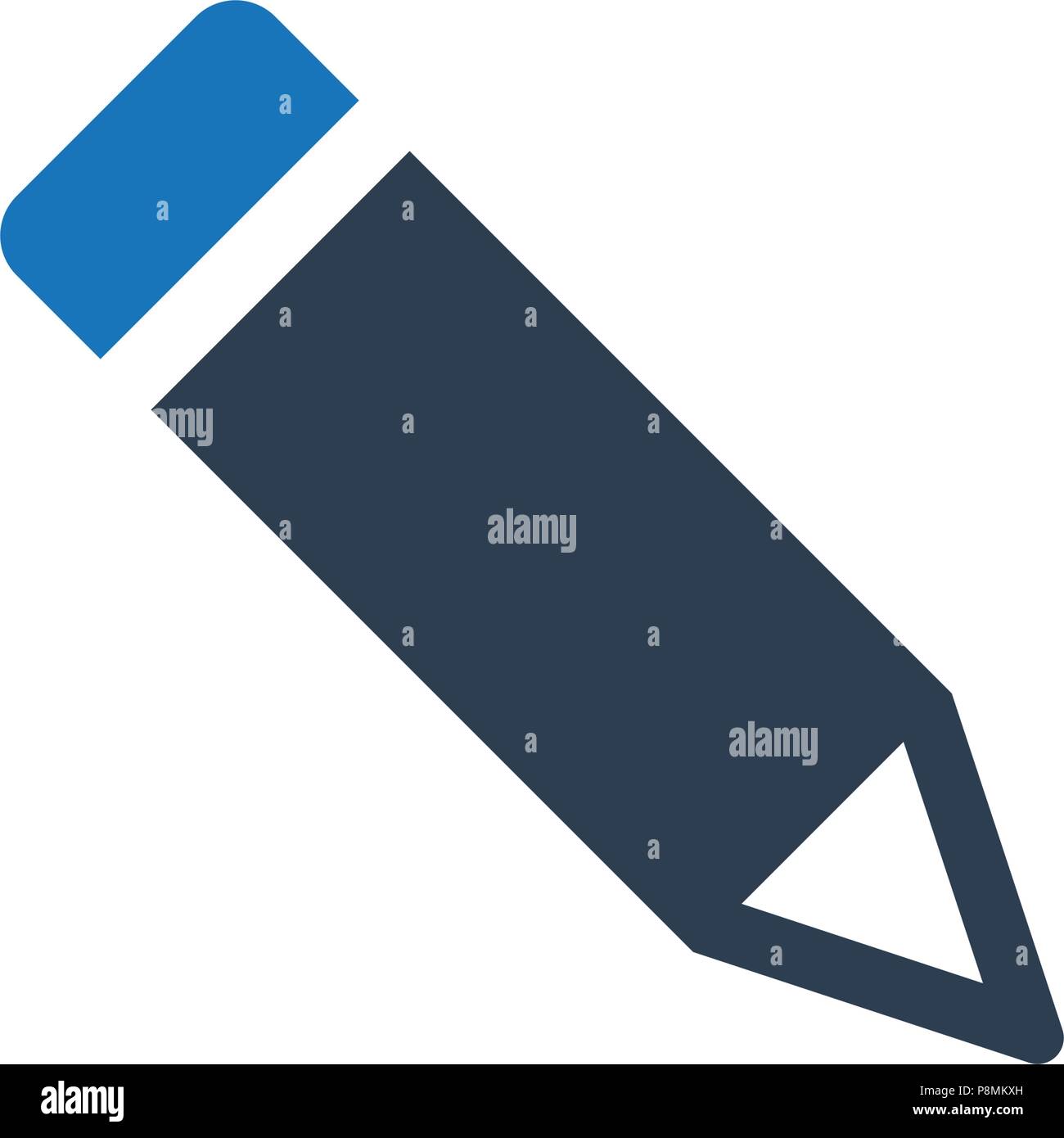 Pencil edit icon pen Stock Vector Images - Alamy