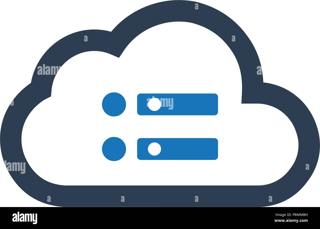 Cloud Server , Server Icon Stock Vector Image & Art - Alamy