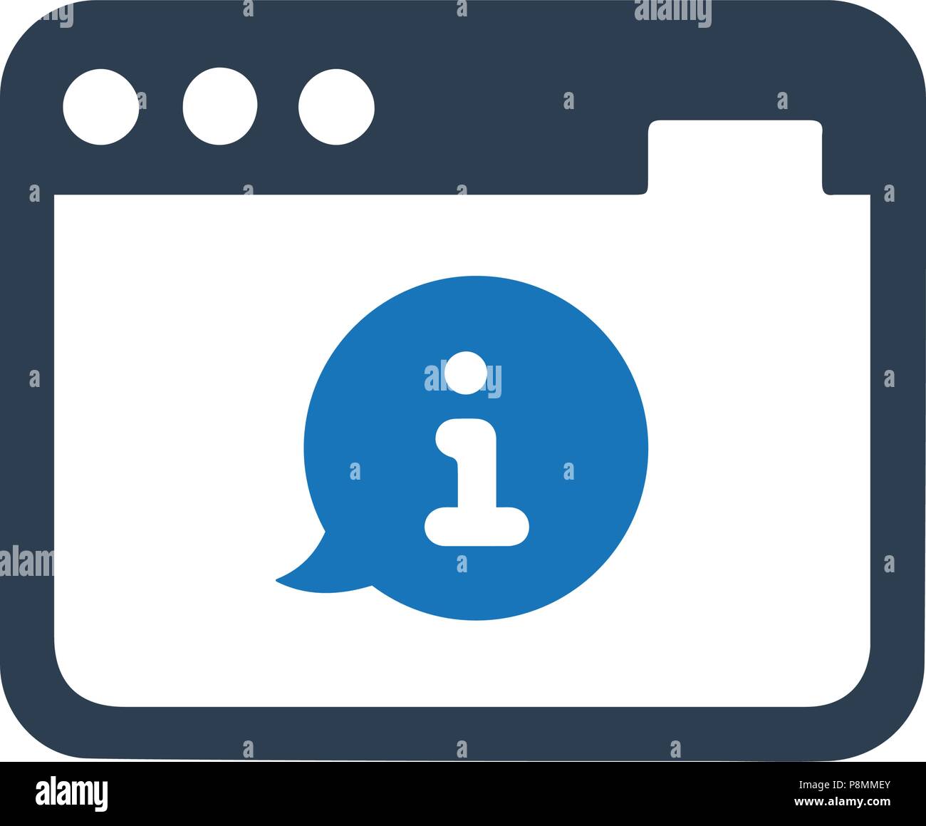 Web Notification , Notification Icon Stock Vector Image & Art - Alamy