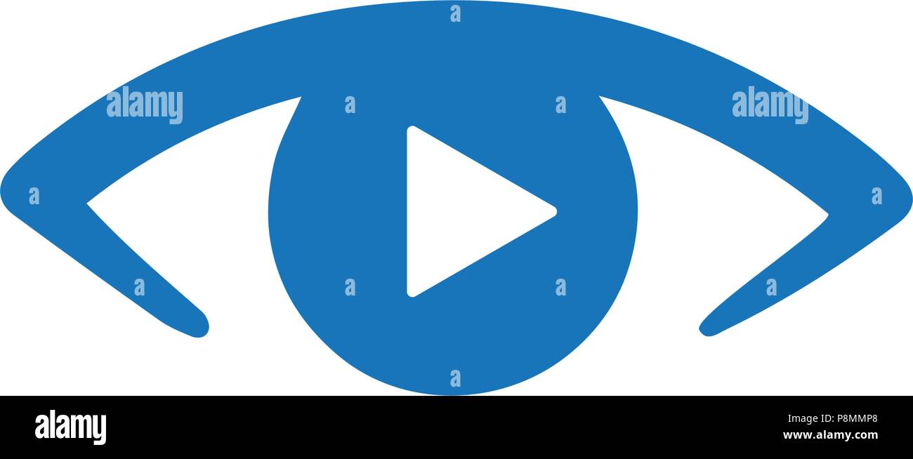 Meticulously Designed "Video Watching Icon Stock Vector Image & Art - Alamy