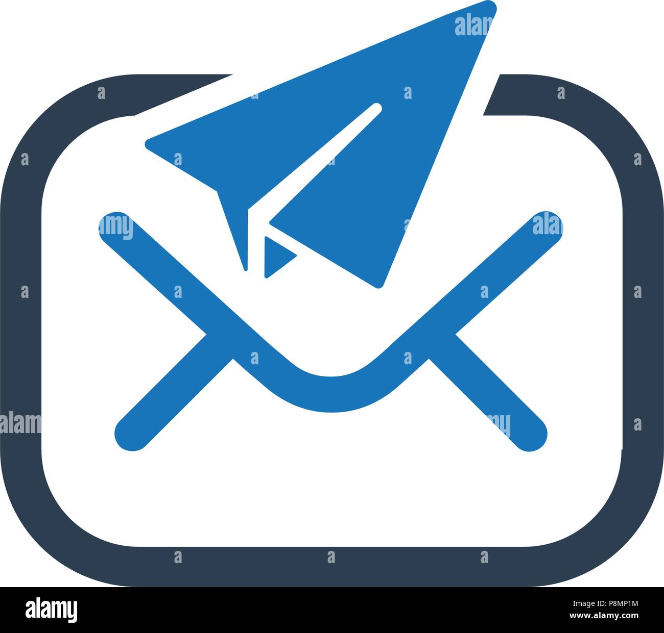 Send Message , Email Delivery Icon Stock Vector Image & Art - Alamy
