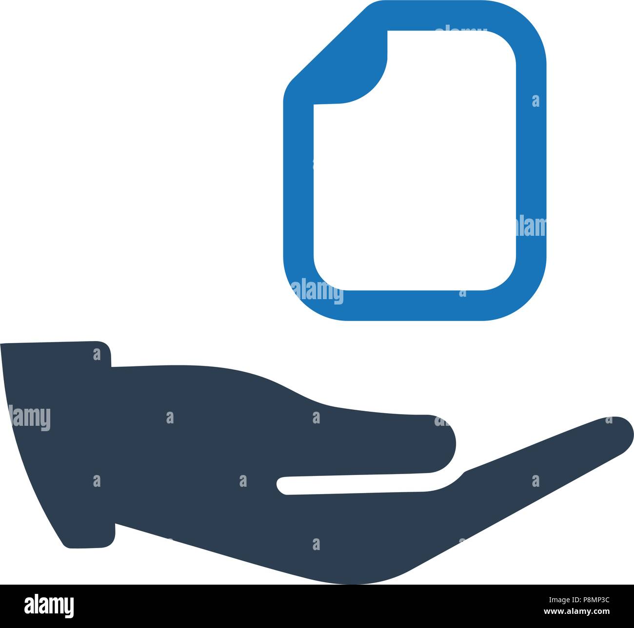 File Share , Document Share Icon Stock Vector Image & Art - Alamy