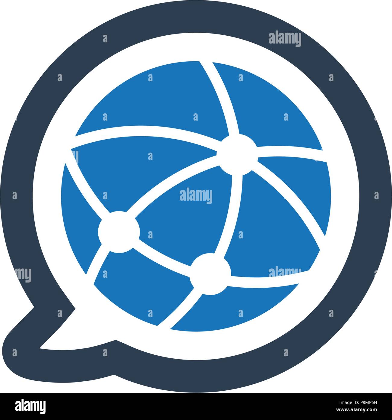 Global Communication , Communication Icon Stock Vector Image & Art - Alamy