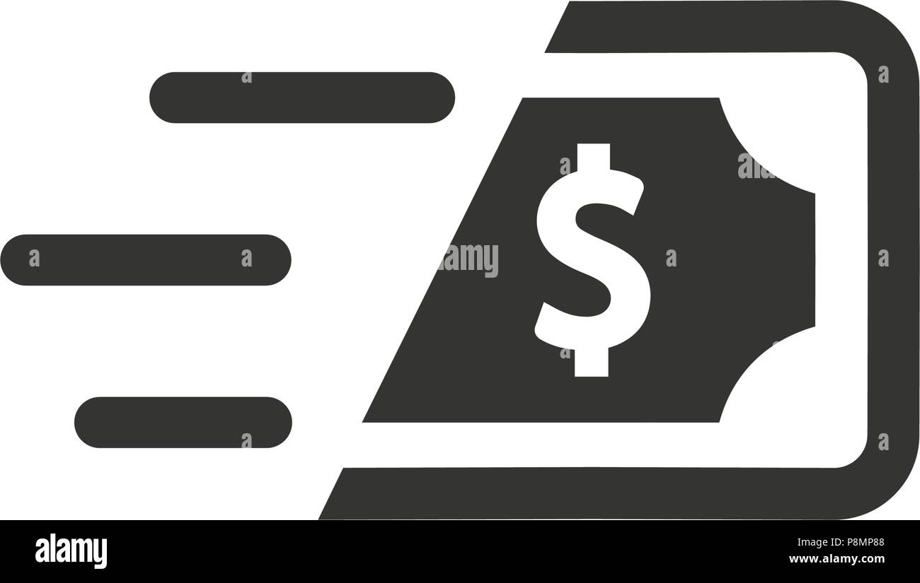 Fast Money Transfer Icon Stock Vector Image And Art Alamy