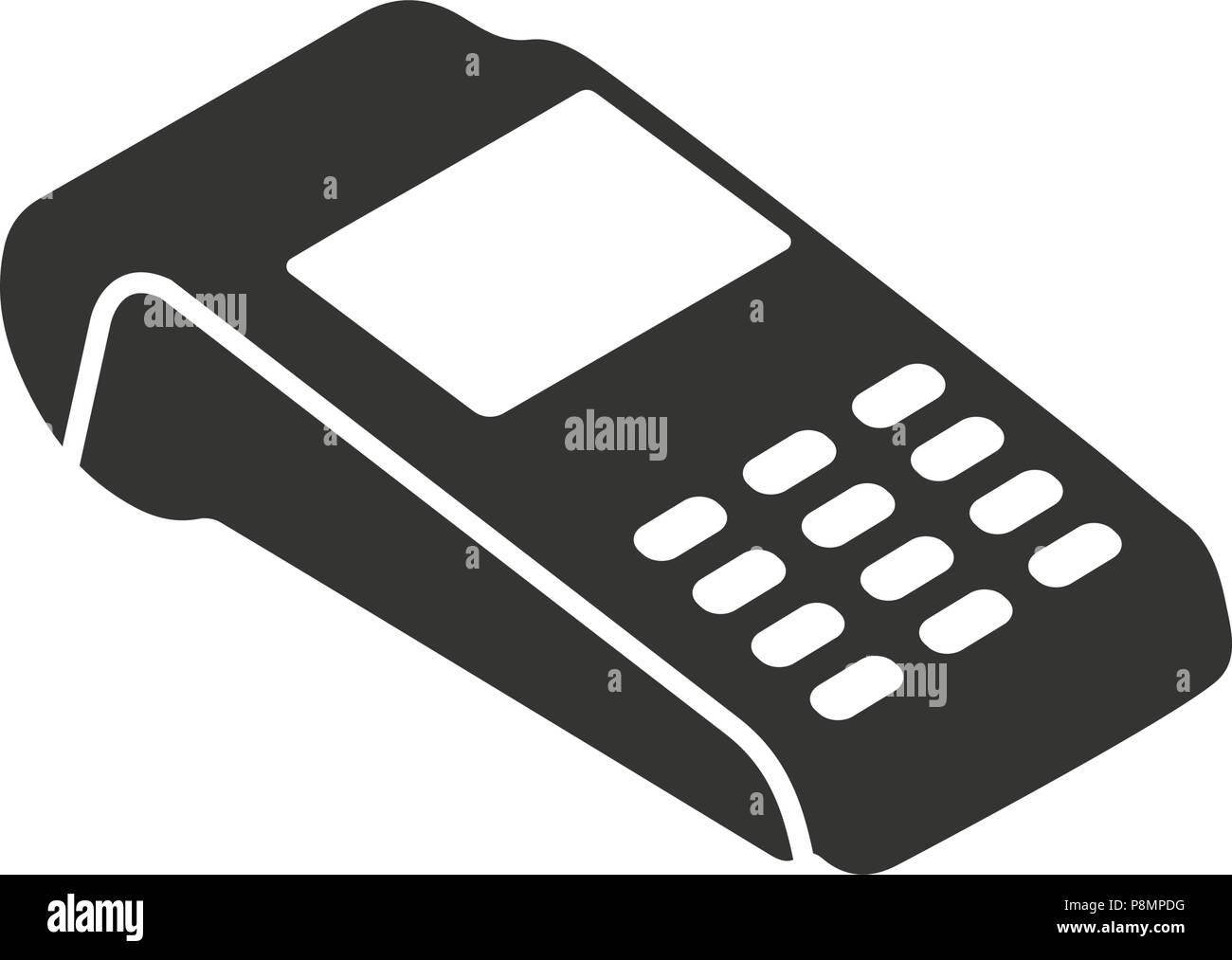 Credit card reader bank Stock Vector Images - Alamy