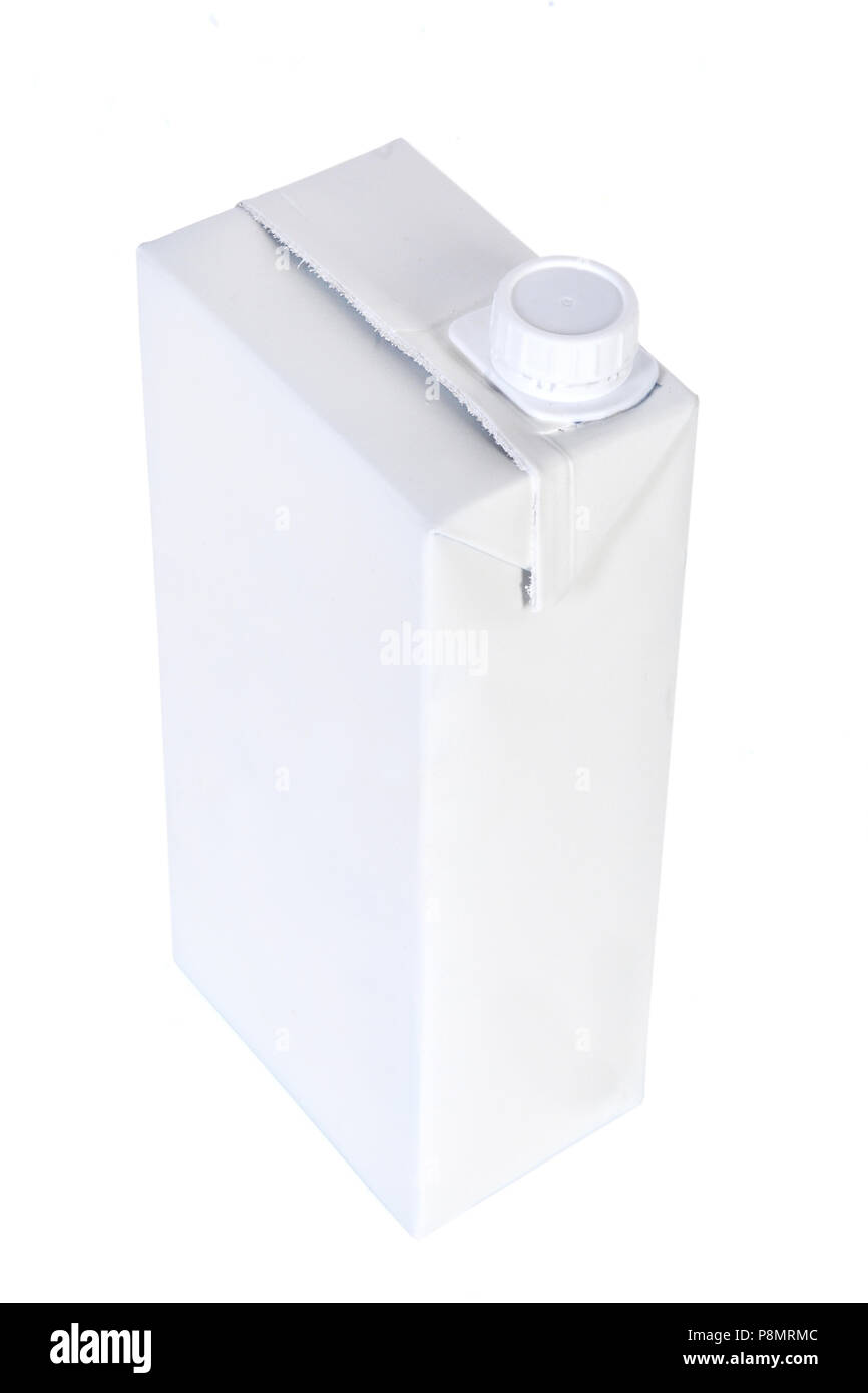 Tetra pak package Cut Out Stock Images & Pictures - Alamy