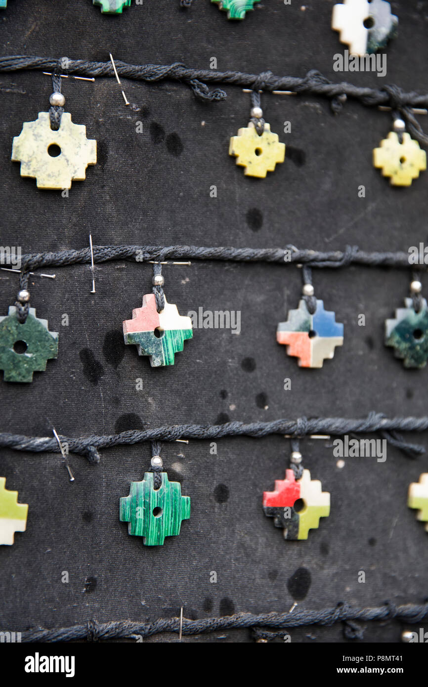 Inka crosses of Chakana at market in Cusco, Peru Stock Photo - Alamy