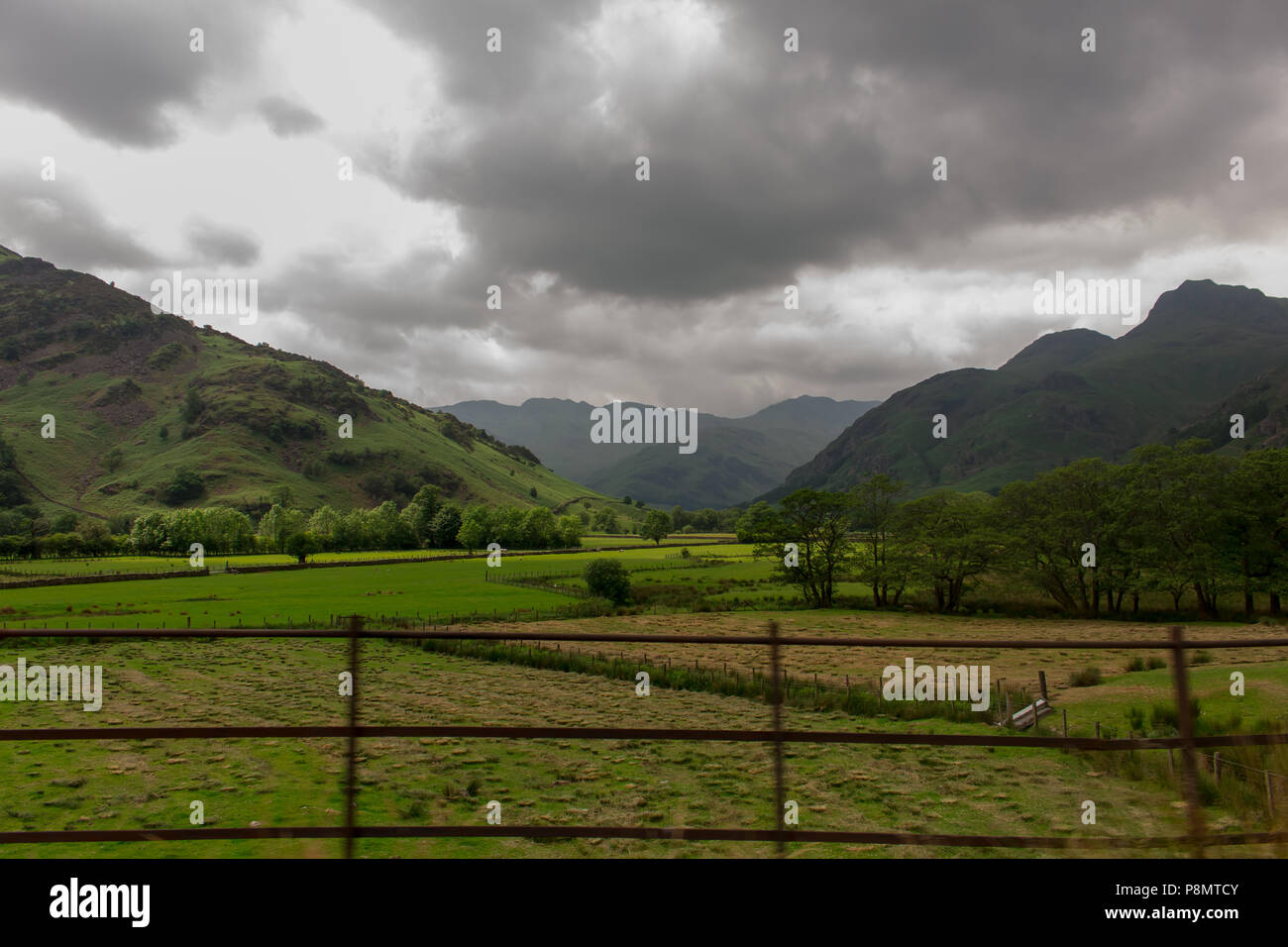 Highlands Located In Lake district, England, UK Stock Photo - Alamy