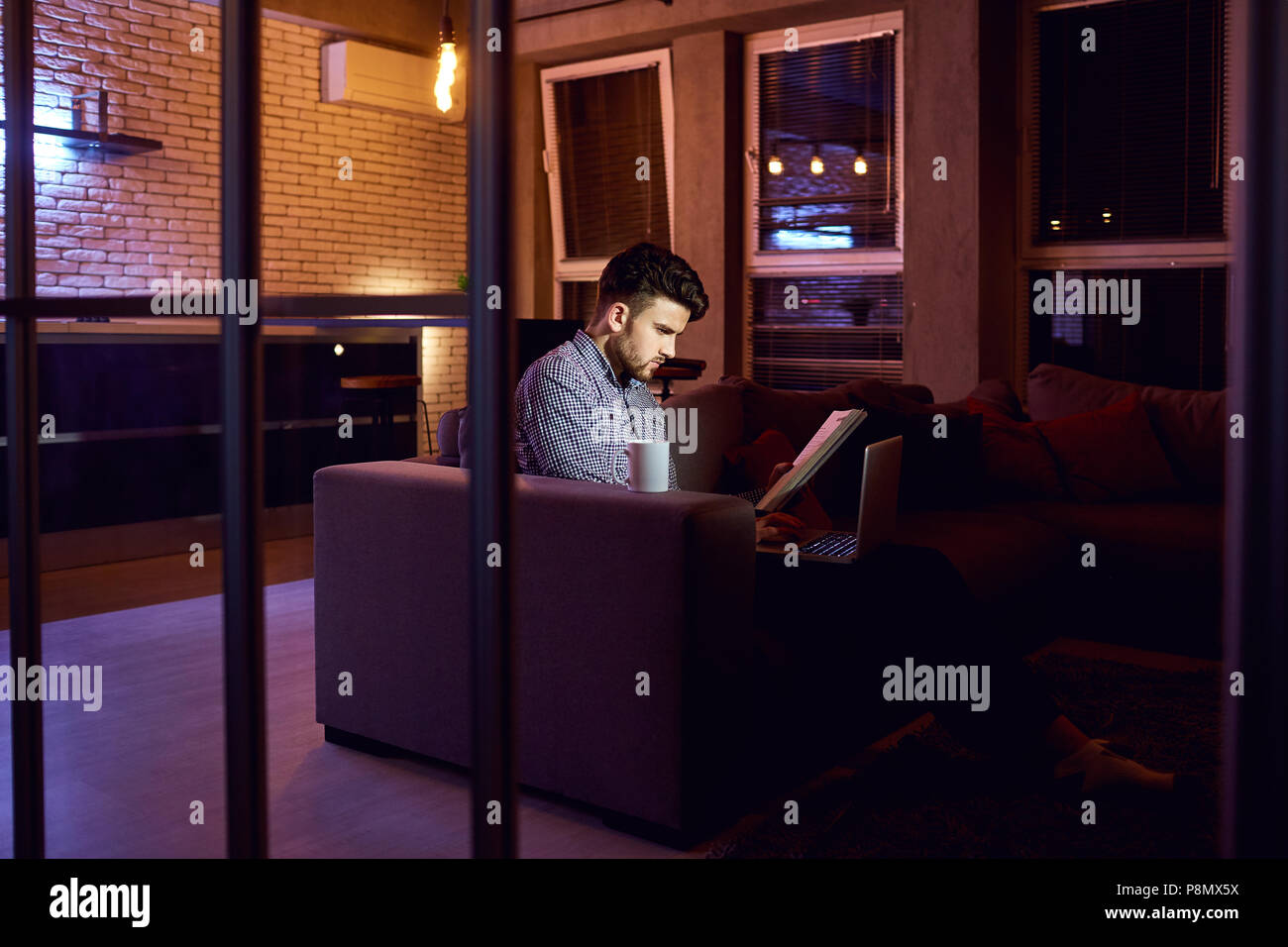 Man is a freelancer hi-res stock photography and images - Alamy