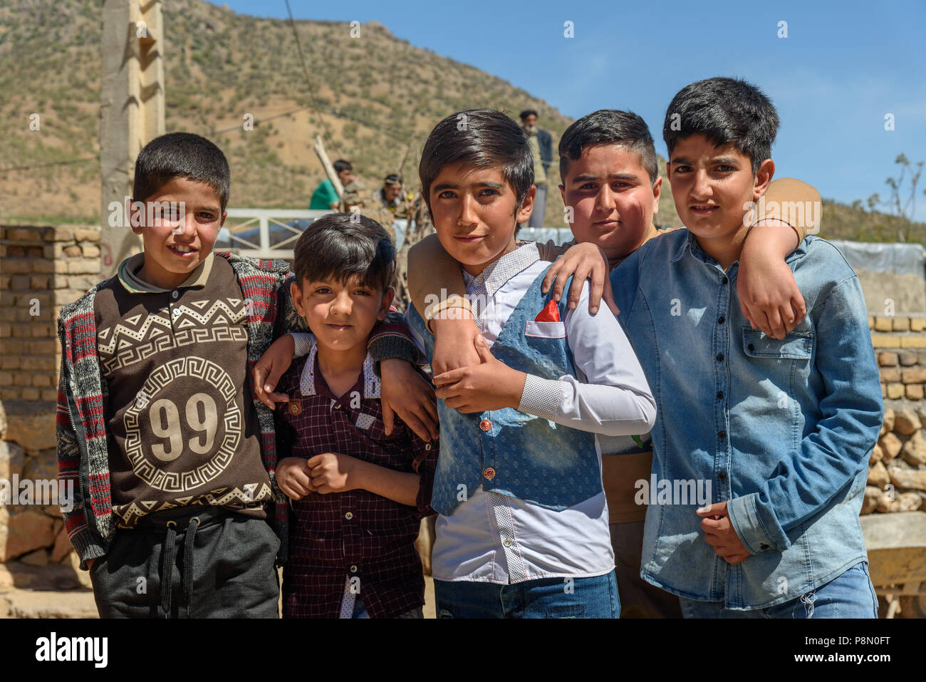 Iranian boys hi-res stock photography and images - Alamy