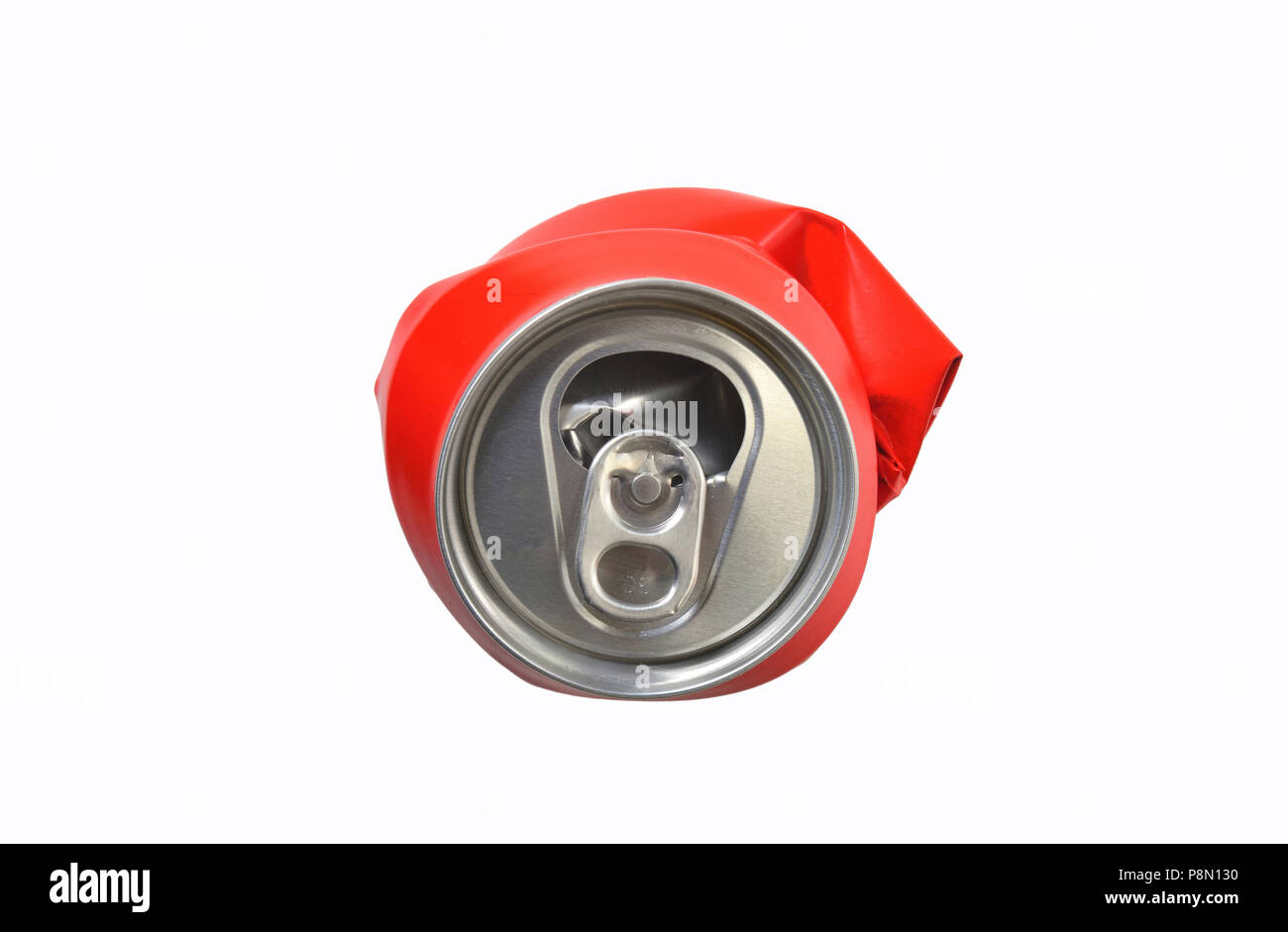 Crushed aluminum coke can hi-res stock photography and images - Alamy