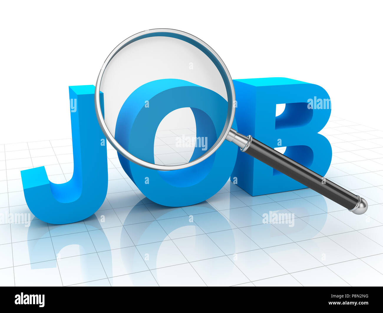 Find Job Concept , This is a 3d rendered computer generated image ...