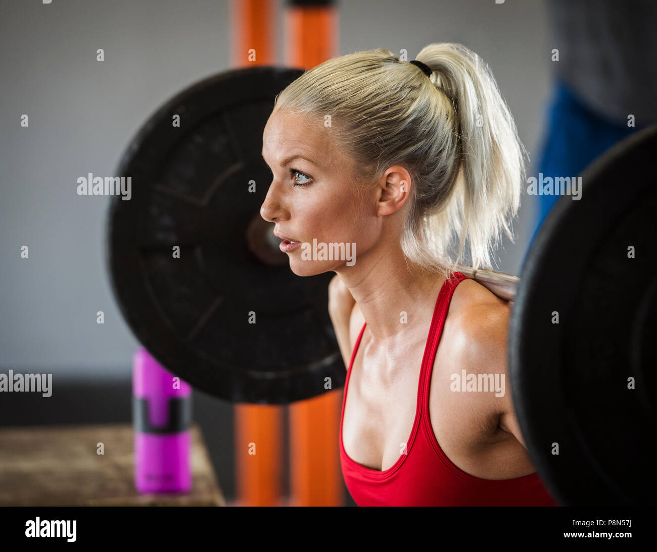 Lifting one person hi-res stock photography and images - Alamy