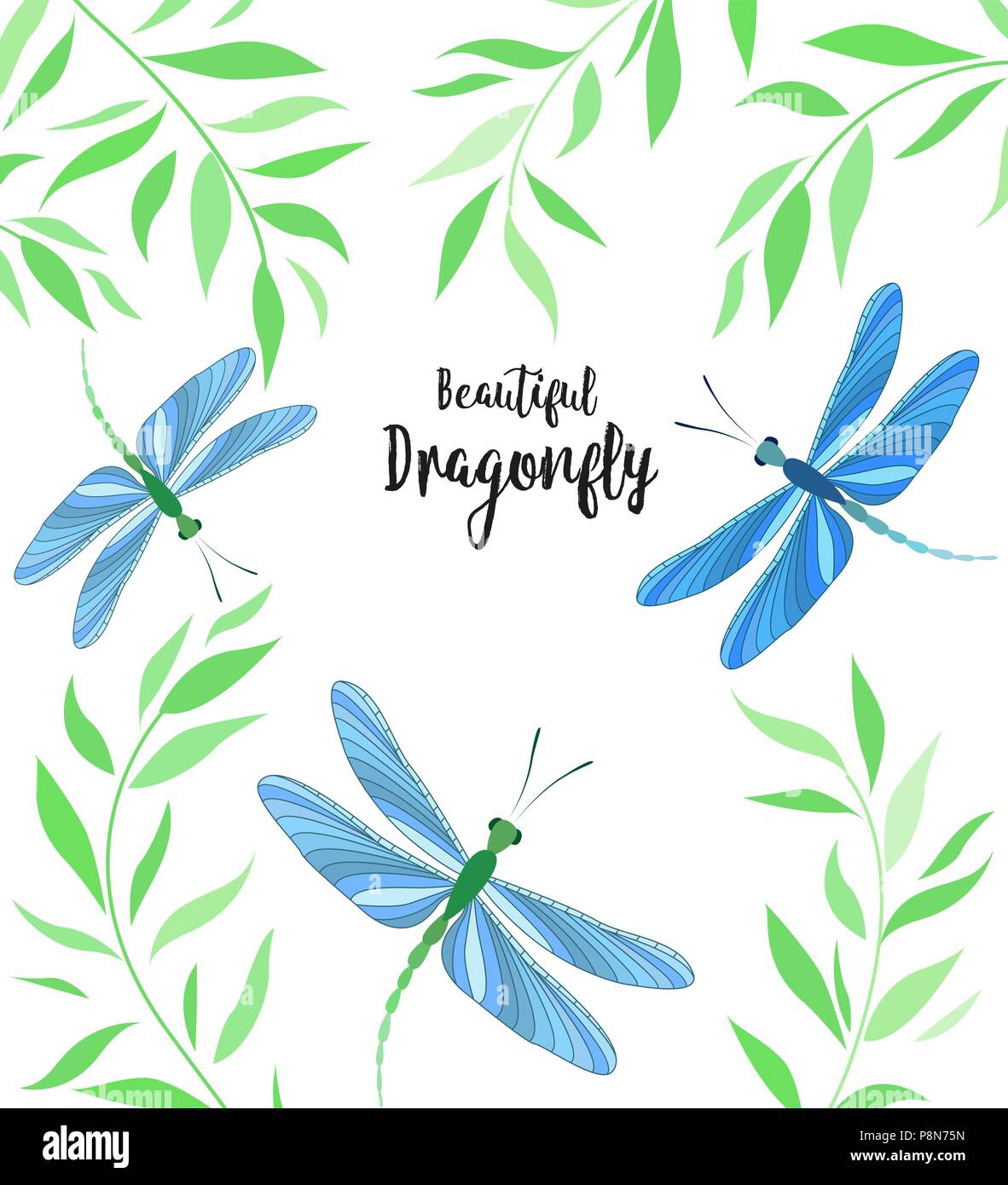 Dragonflies Background