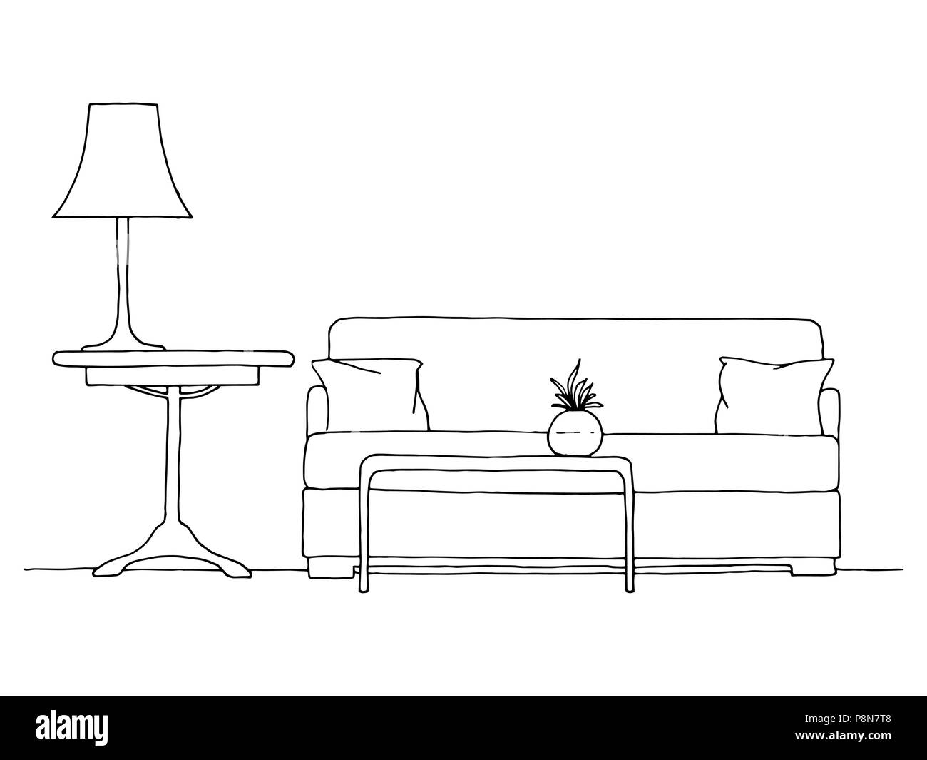 Linear sketch hi-res stock photography and images - Alamy