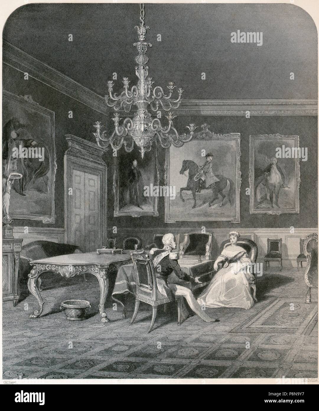 Queen victoria buckingham palace 1837 hi-res stock photography and ...