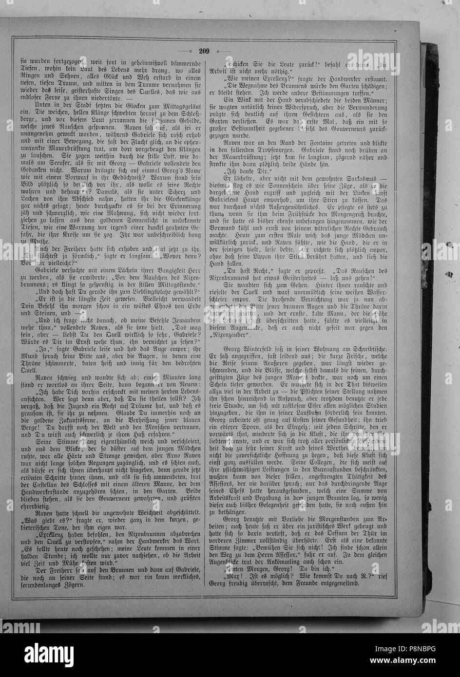 . 185 Die Gartenlaube (1878) 209 Stock Photo - Alamy