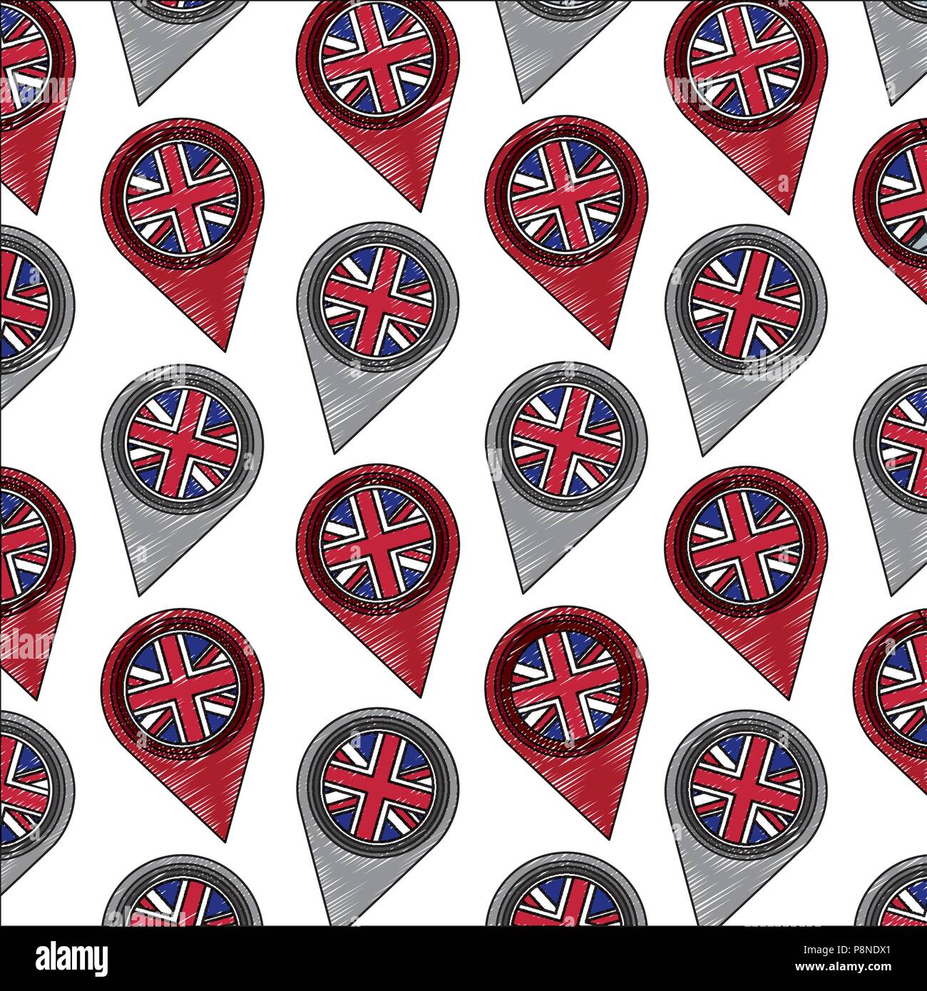 British patriot group Stock Vector Images - Alamy
