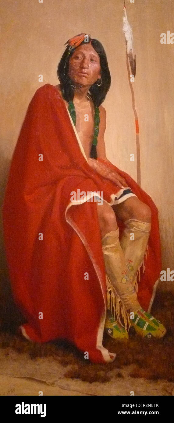 . 84 Elk Foot of the Taos tribe Stock Photo - Alamy