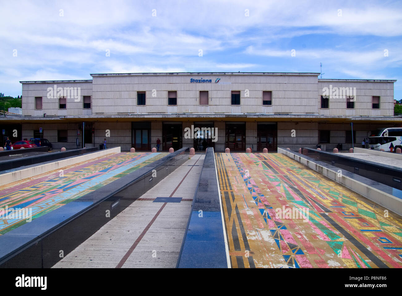 Siena Views, railway station Stock Photo - Alamy