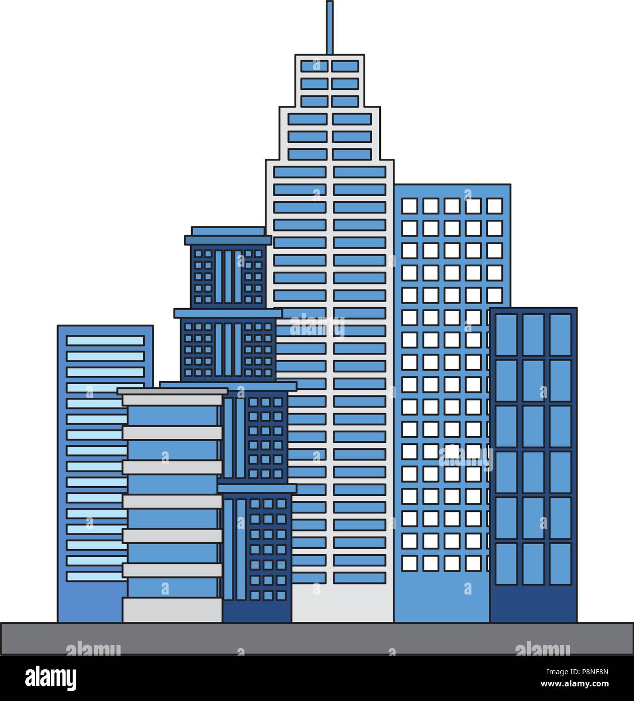 Buildings and structures Stock Vector Images - Alamy