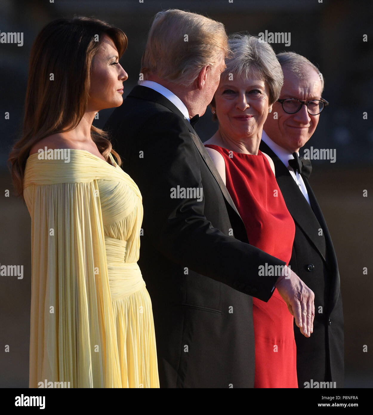 First lady melania stand hi-res stock photography and images - Alamy