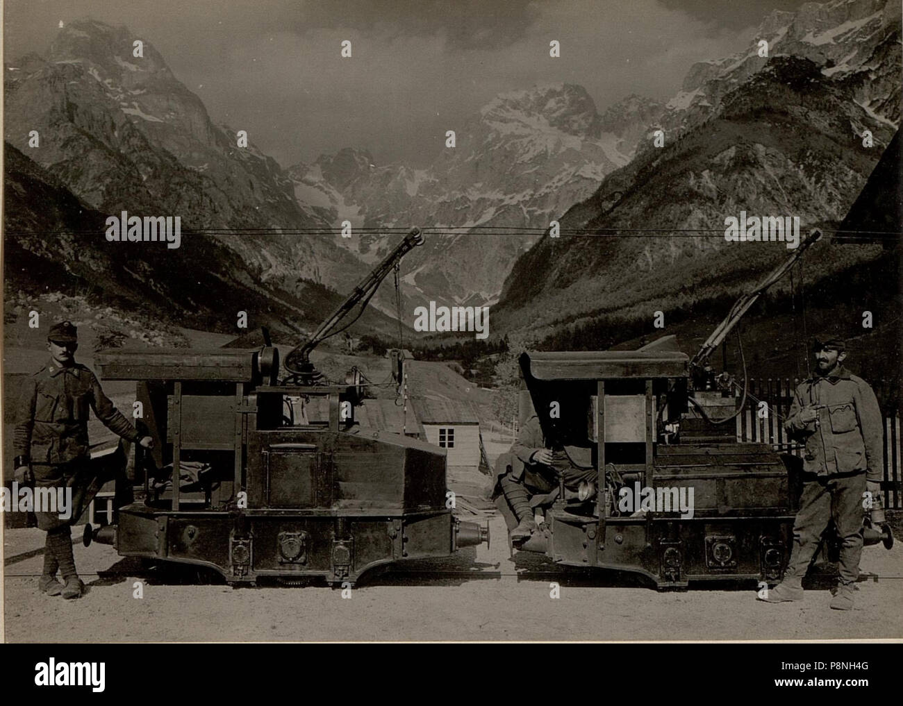 . 273 Elektrische Lokomotiven der Stollenbahn in Breth alte und neue ...