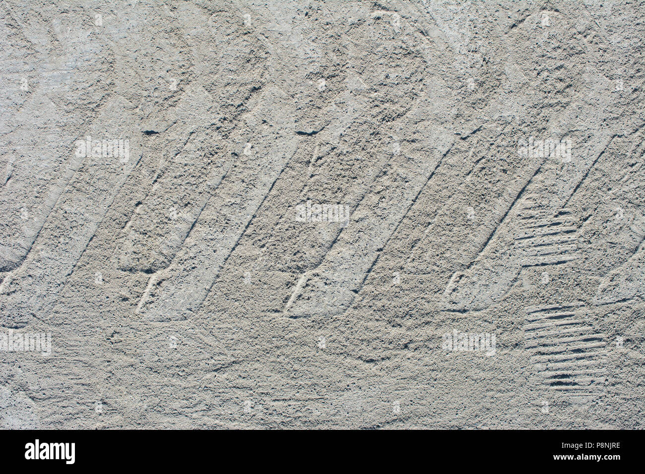 Tire tracks tire marks on Concrete as abstract grunge texture Stock ...