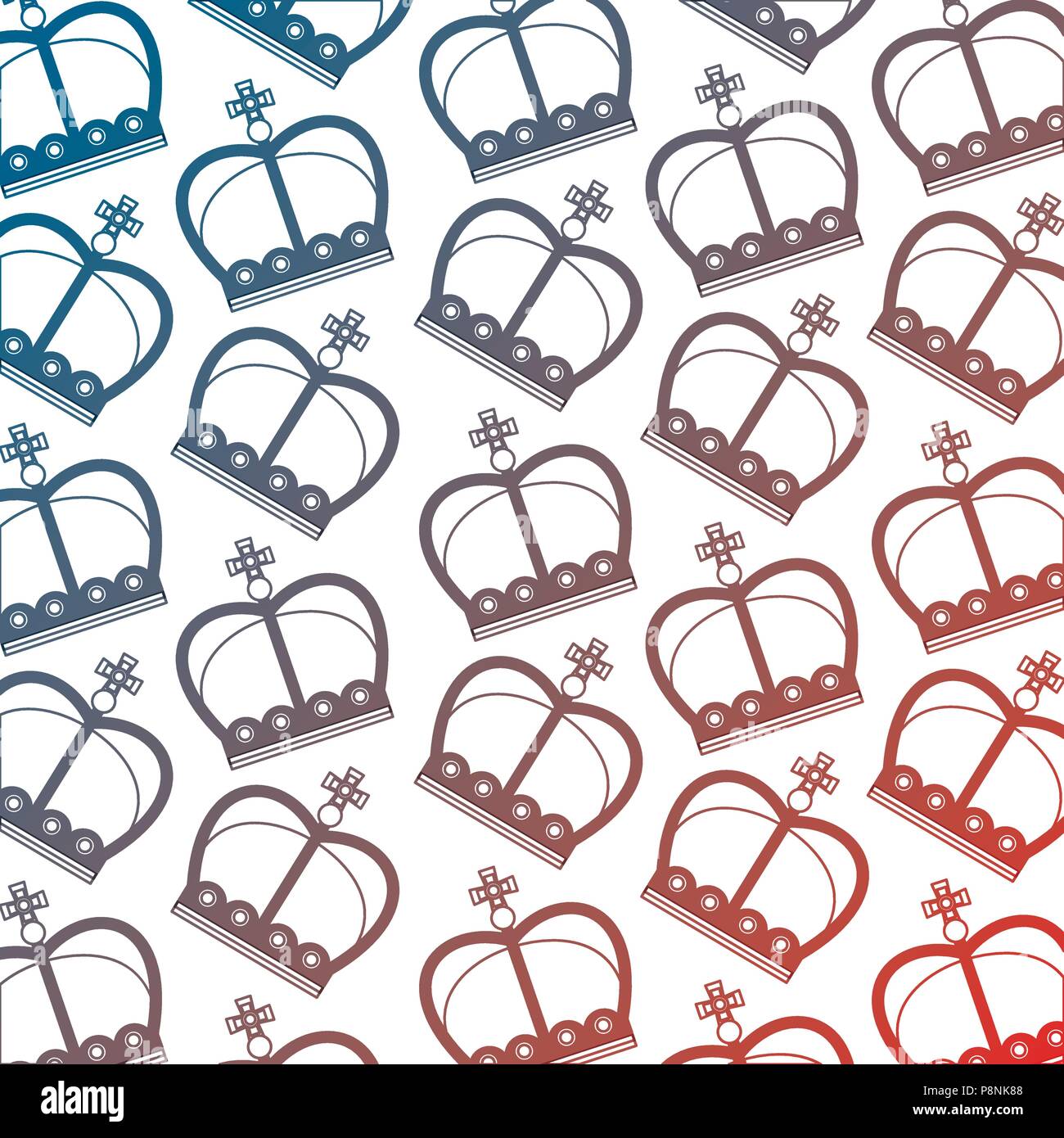 united kingdom crown royal monarchy background vector illustration ...