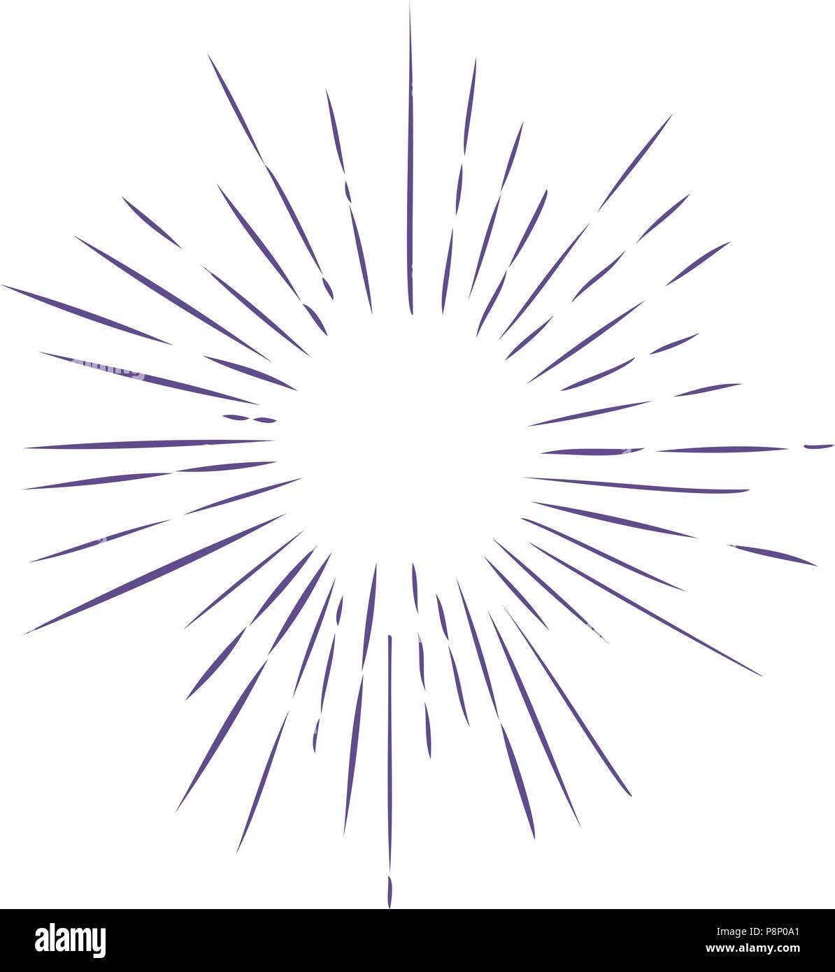 vector illustration of ultra violet sun rays background Stock Vector ...