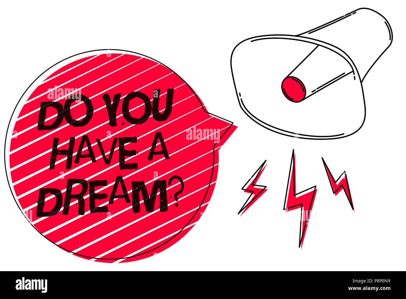 Text sign showing Do You Have A Dream question. Conceptual photo asking ...