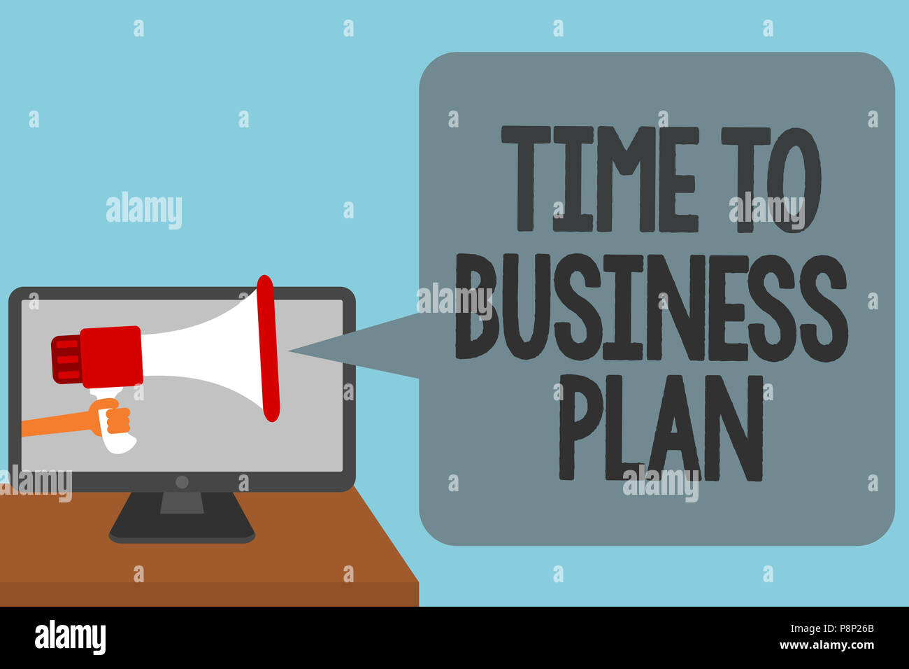 Word writing text Time To Business Plan. Business concept for ...
