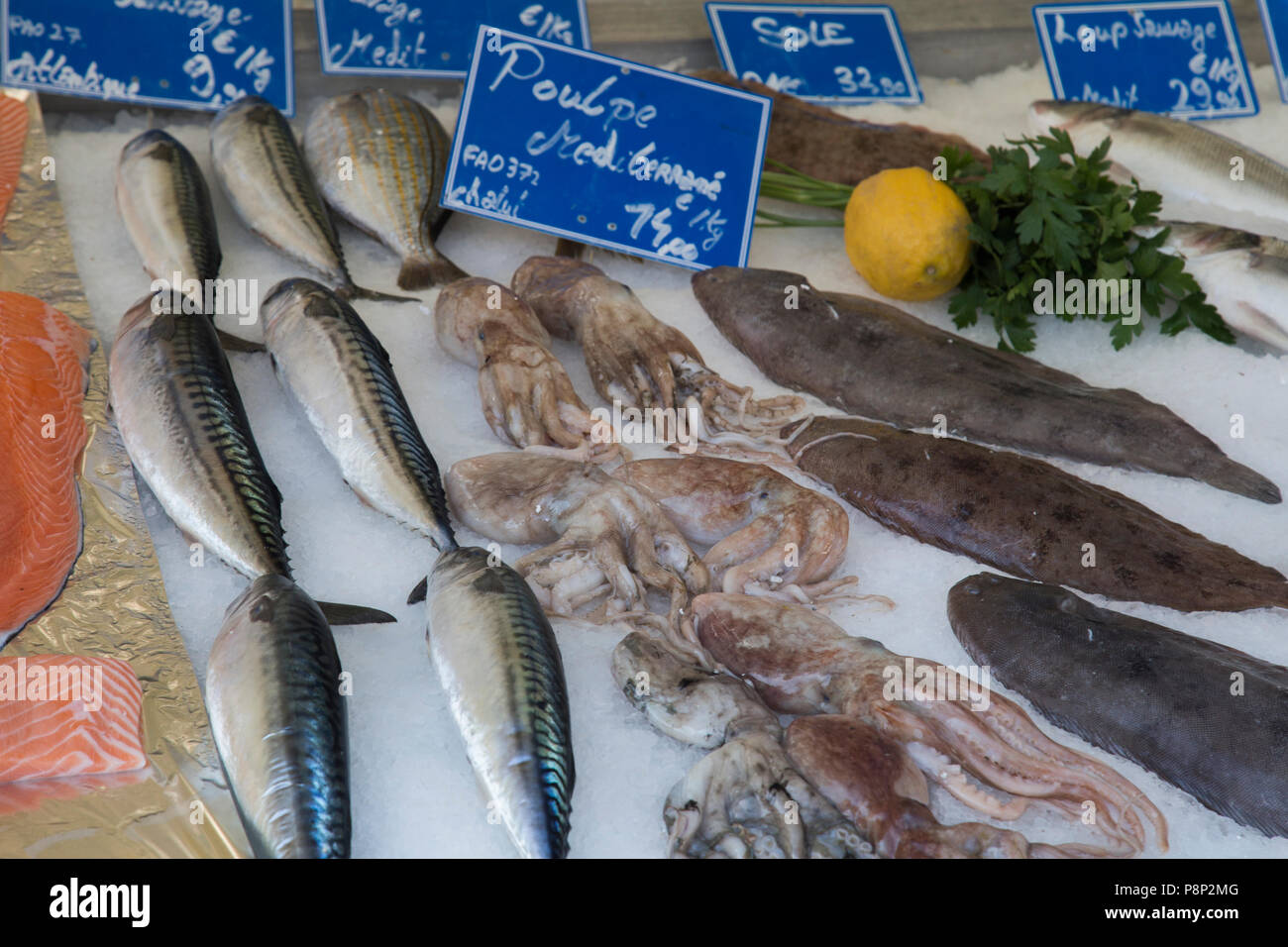 Fish market nice france hi-res stock photography and images - Alamy