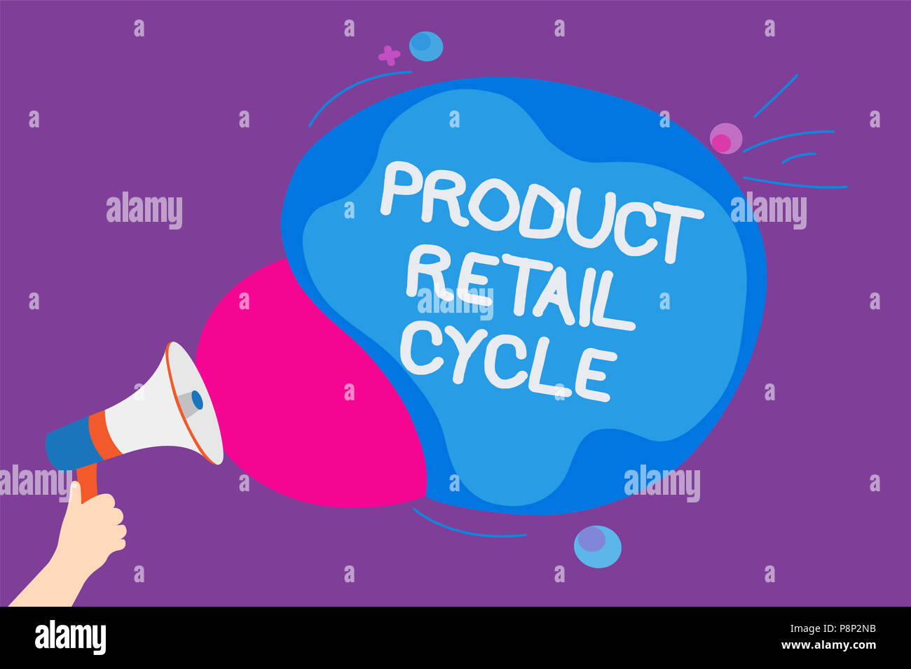 Writing note showing Product Retail Cycle. Business photo showcasing as ...