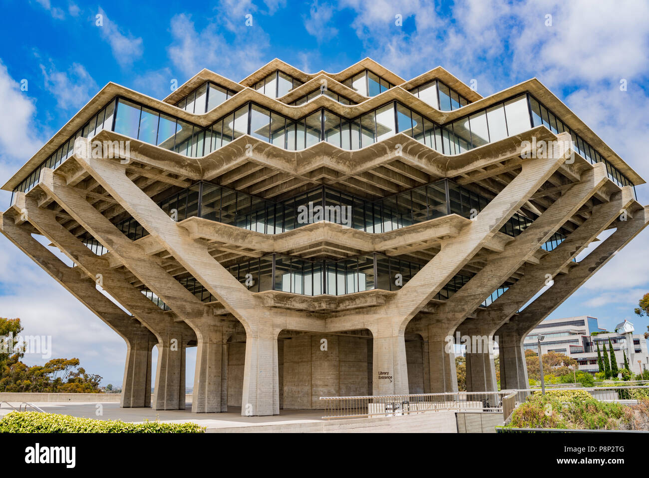 Geisel Library Architecture High Resolution Stock Photography and ...