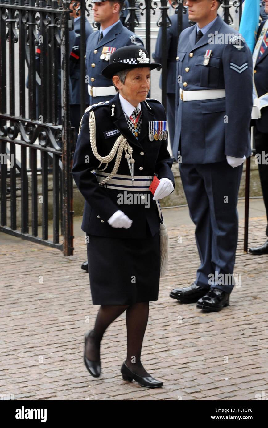 Commissioner Cressida Rose Dick CBE QPM at the RAF centenary ceremony ...